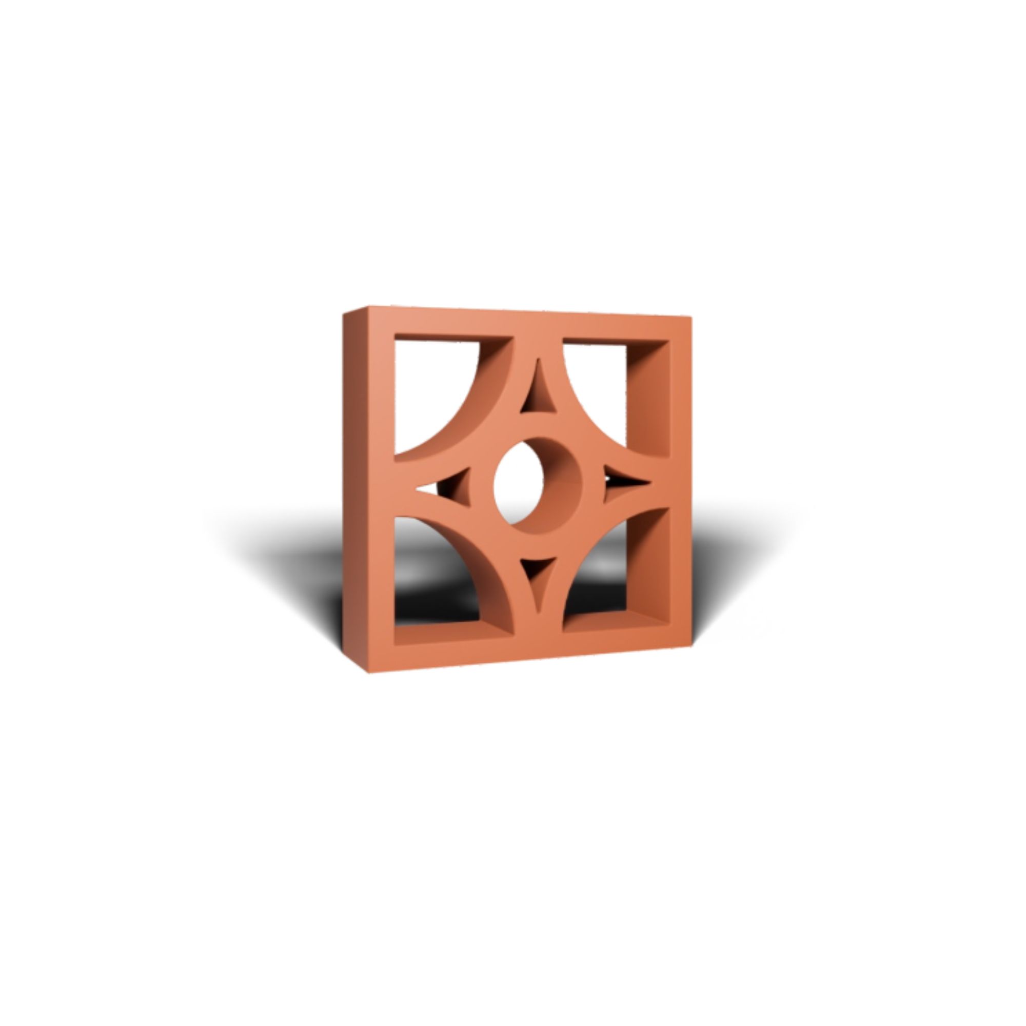 Opal Clay Jaali | Terracotta Breeze Block for Ventilation & Decor ...